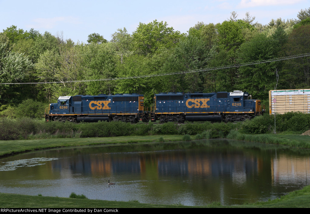 CSXT 6246 Leads L004 Through Lancaster